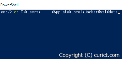 Docker(Windows) - 肥大化した ext4.vhdx の容量を減らす